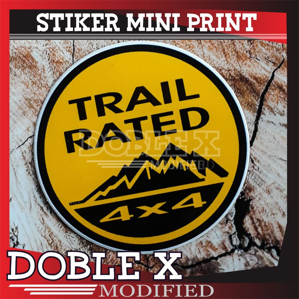 Jual STICKER TRAIL RATE D | Shopee Indonesia