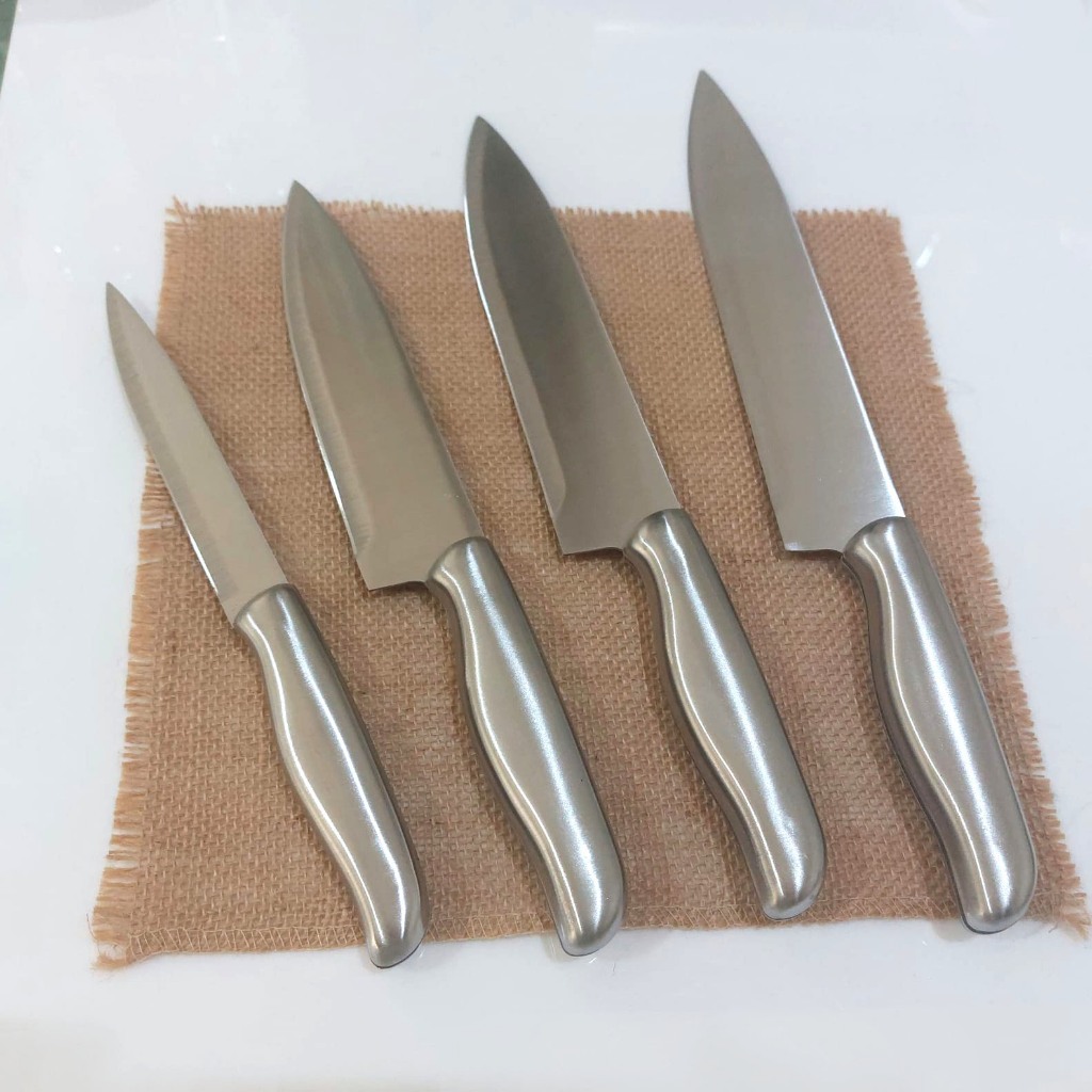 Jual pisau dapur stainless steel aneka ukuran | Shopee Indonesia