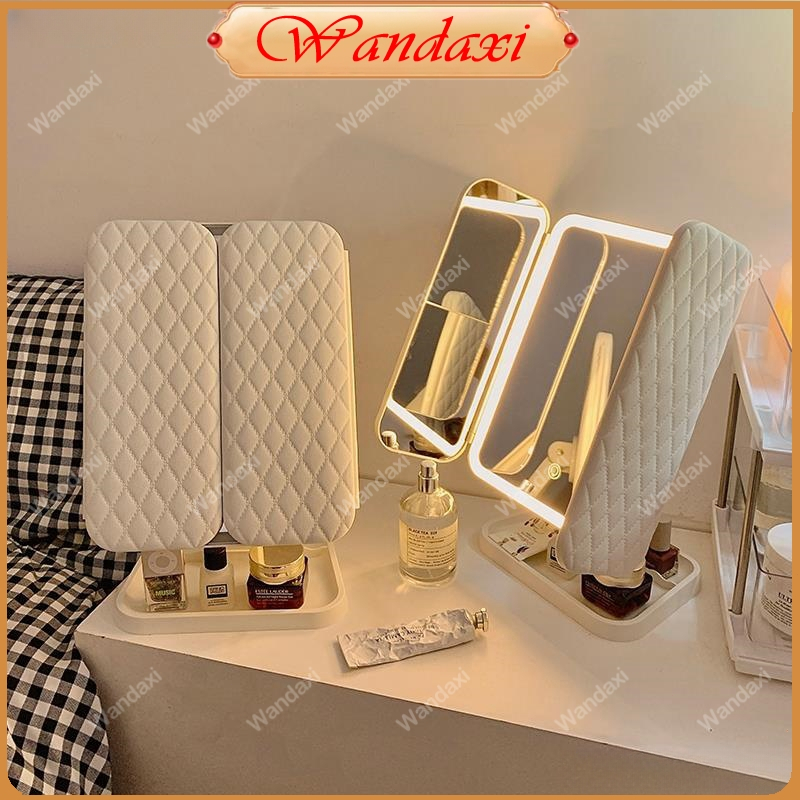 Jual Cermin rias wajah terbuka ganda yang dapat diisi ulang yang dapat ...