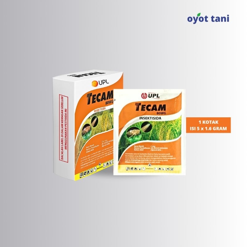 Jual Tecam 80WG 1 Kotak (Isi 5 x 1,6 gram) | Insektisida Sistemik Bahan ...