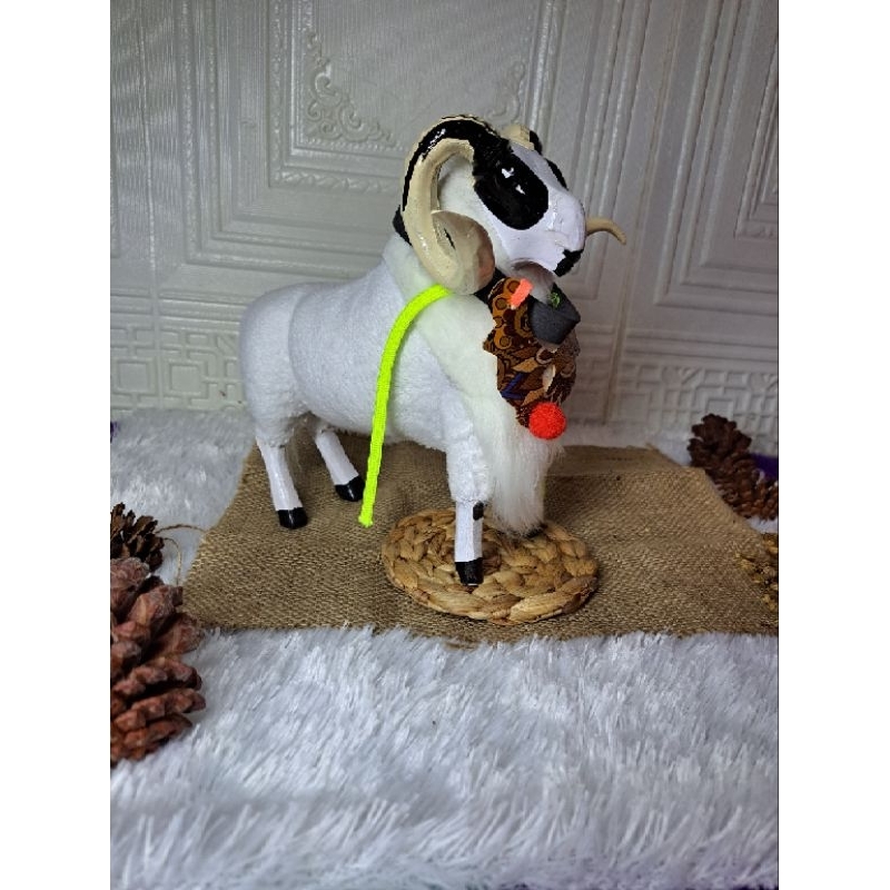 Jual miniatur domba garut, mainan anak domba garut, domba garut murah ...