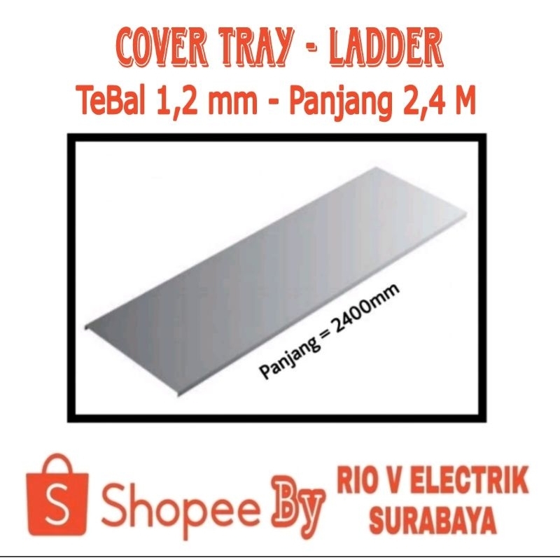 Jual CABLE LADDER U dan W 300X100X2400 1,2mm Galvanis Electro Kabel ...