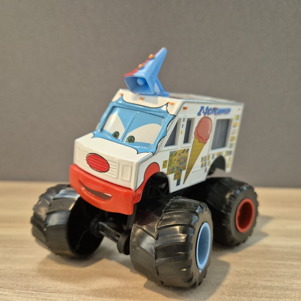 Jual I Screamer Monster bigfoot mobil badut ice metal Diecast Mcqueen ...