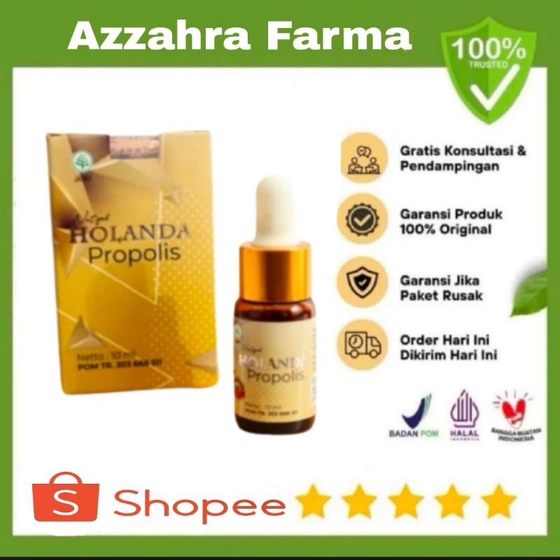 Jual Holanda Propolis 1 Botol Isi 10 Ml Rekomendasi Dokter | Shopee ...