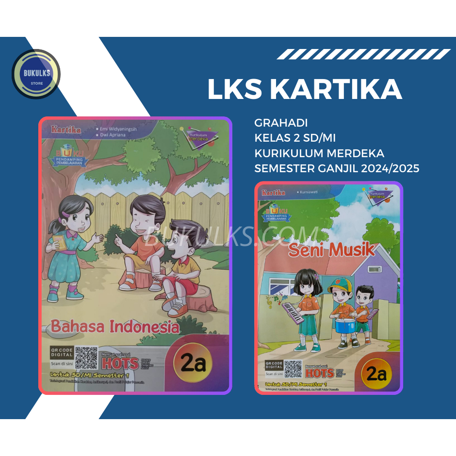 Jual Buku LKS KARTIKA SIMPATI GRAHADI SD/MI Kelas 2 Merdeka Ganjil 2024/2025 | Shopee Indonesia