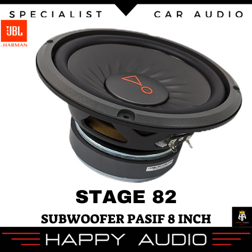 Jual Subwoofer Pasif 8 Inch JBL Stage 82 Single Coil Bass Sub 8" 200 Watt RMS Audio Mobil ...