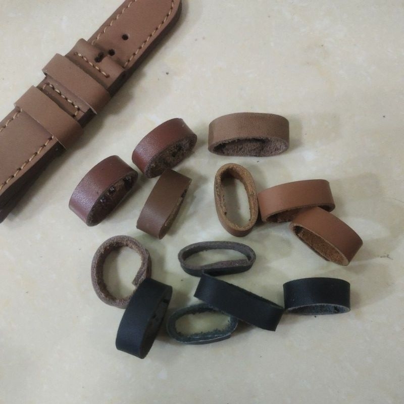 Jual RING LOOP KULIT JAM TANGAN RING LOOP STRAP KULIT JAM TANGAN ...