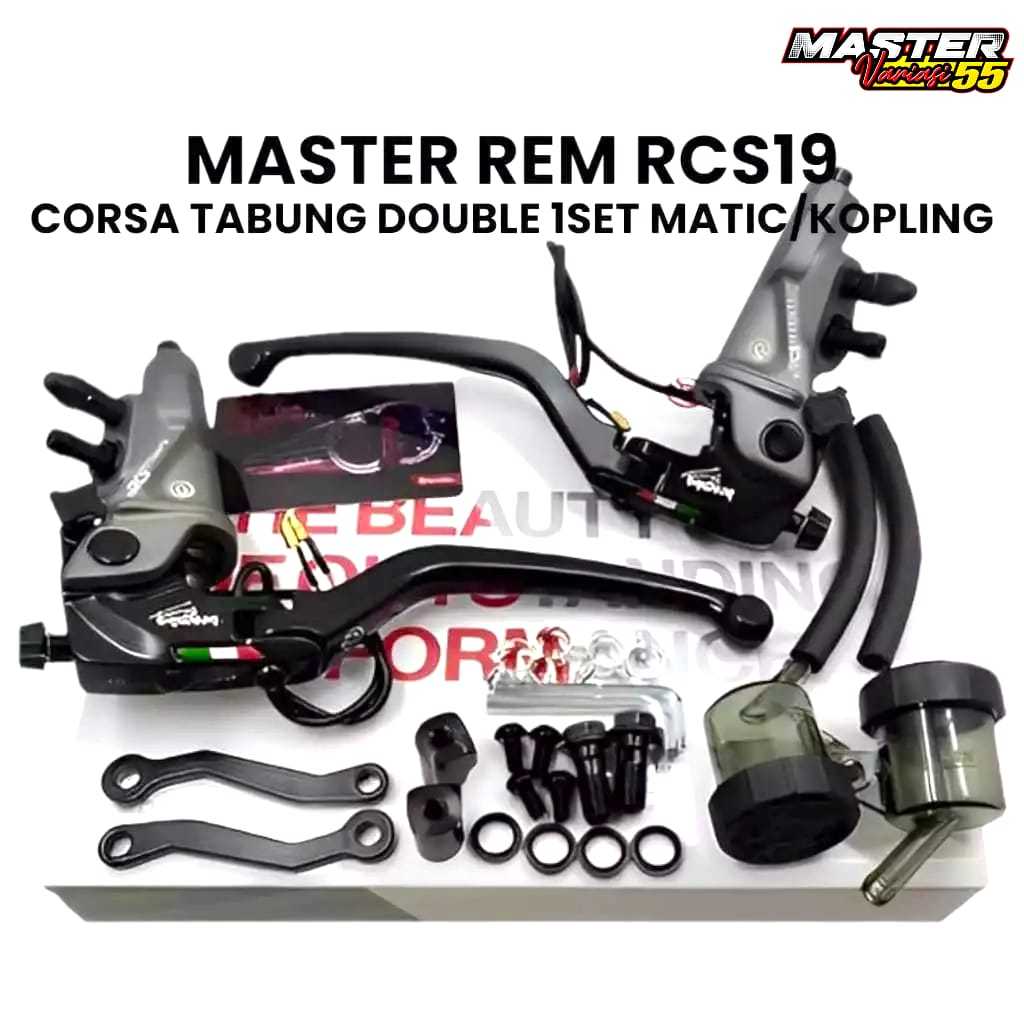 Jual Master rem corsa corta RCS 19 AGV original itali universal nmax pcx ADV vario ninja vixion ...