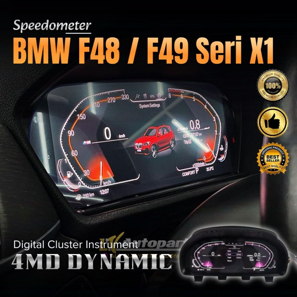 Jual BMW F48 / F49 SERI X1 - SPEEDOMETER RETROFIT - UPGRADE DIGITAL ...