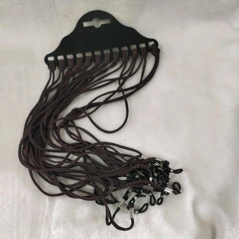 Jual Rantai tali brown/lusinan/tali kacamata | Shopee Indonesia
