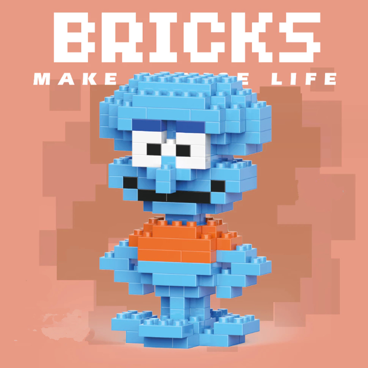 Jual Nano Block Karakter Mini Bricks Mainan Balok Susun Edukasi Anak ...