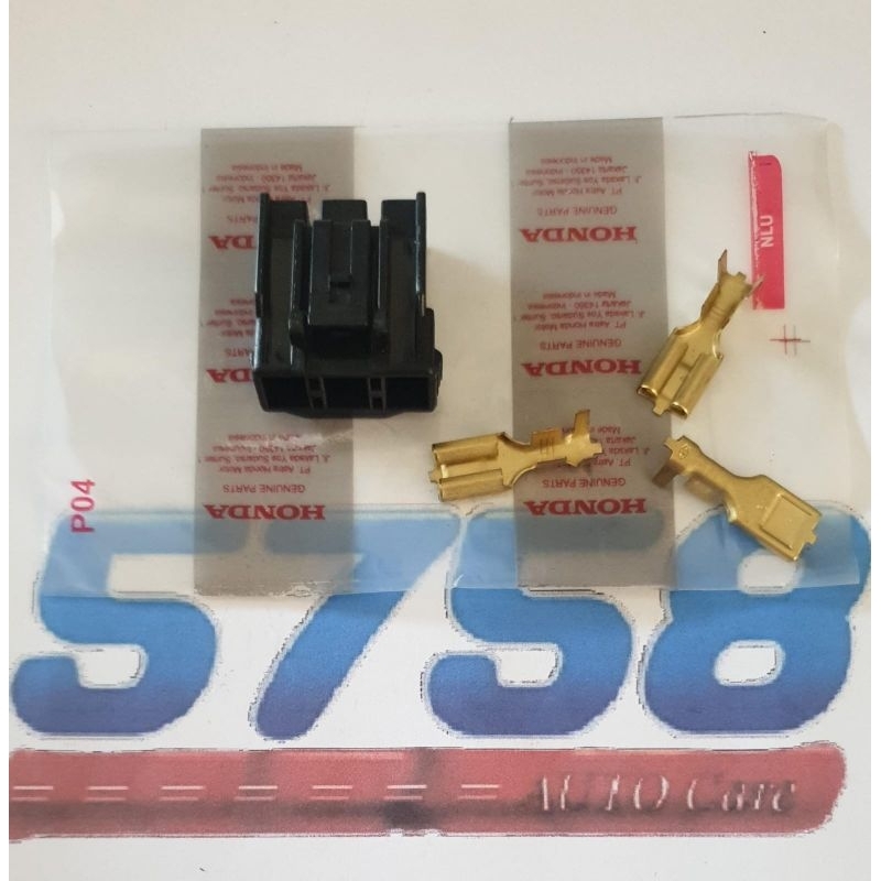 Jual soket skun kiprok rectifier acg pin 3 original honda fi old CBU ...