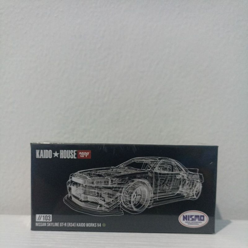 Jual Minigt Kaudo House GT-R R34 Nismo V4 | Shopee Indonesia