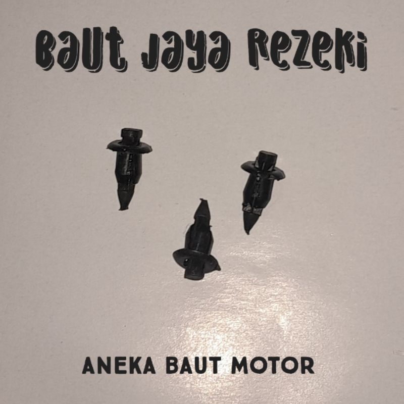 Jual KLIP RIVET/KLIP PLASTIK BODY MOTOR HONDA UKURAN BESAR MOTOR HONDA ...