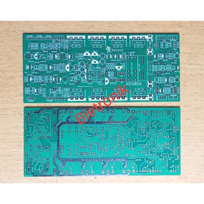 Jual PCB HD4800 AMP 2U class H Dauble layer power ampli class h ...