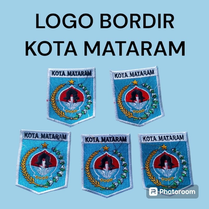 Jual LOGO KOTA MATARAM FULL BORDIR | Shopee Indonesia
