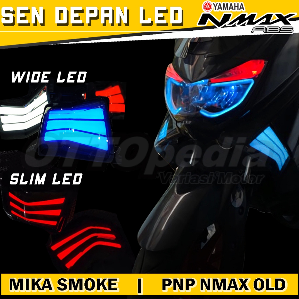 Jual Lampu Sen Depan NMAX Sein Led Model Ori JPA Sipit Pnp NMAX Old ...