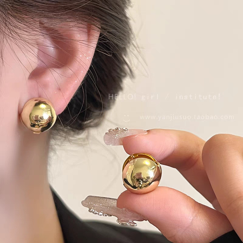 Jual Aksesori fesyen wanita anting-anting pejantan hemisferis sederhana ...