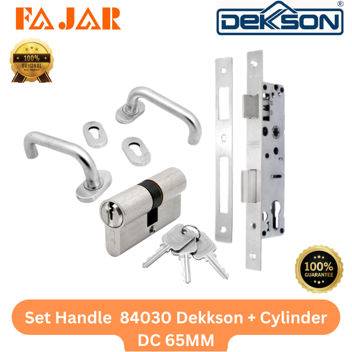 Jual Handle Pintu Aluminium 84030 Dekkson Set Complite Original ...