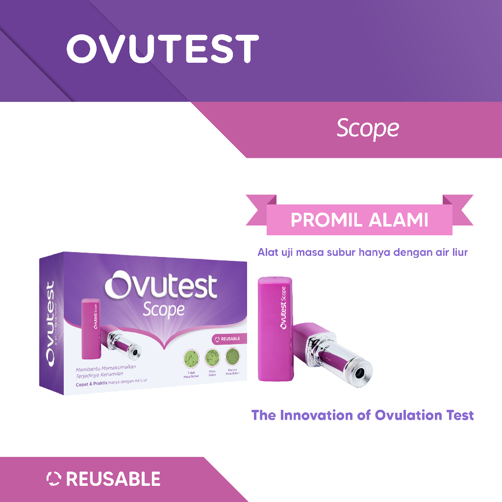 Jual Ovutest - Alat Tes Masa Subur | Ovutest Scope | Shopee Indonesia