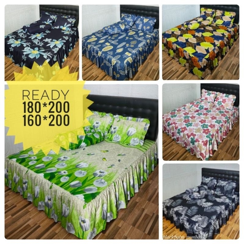 Jual Sprei Rumbai Homemade 160 180 | Shopee Indonesia