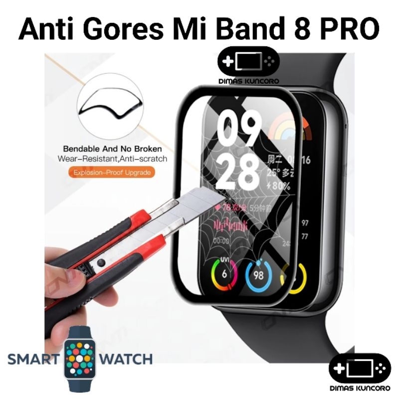 Jual Anti Gores Mi Band 8 PRO screen protector guard lcd xiaomi smart smartband | Shopee Indonesia
