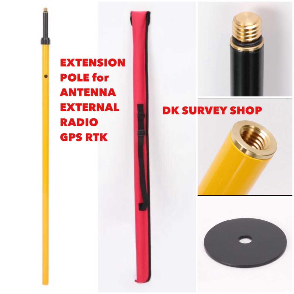 Jual EXTENSION POLE utk ANTENA EXTERNAL RADIO GPS GEODETIK / TELESCOPIC ...