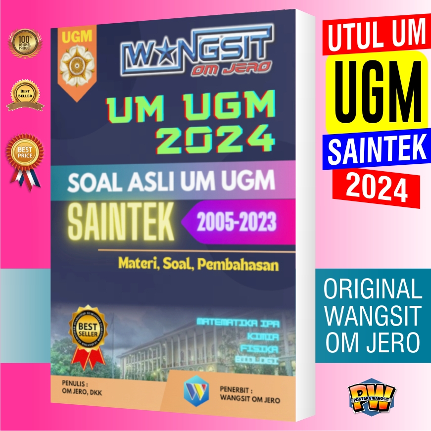 Jual Buku Wangsit UTUL UGM SAINTEK 2024 / Buku Wangsit UM UGM 2024 | Shopee Indonesia