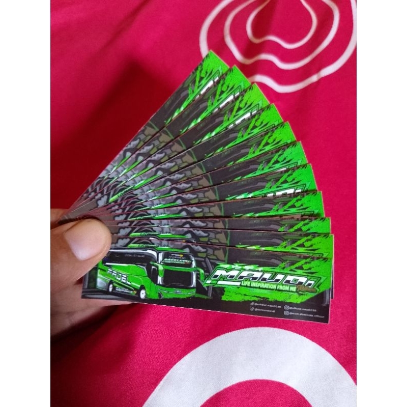 Jual stiker bus asrof MSM ASYROF | Shopee Indonesia