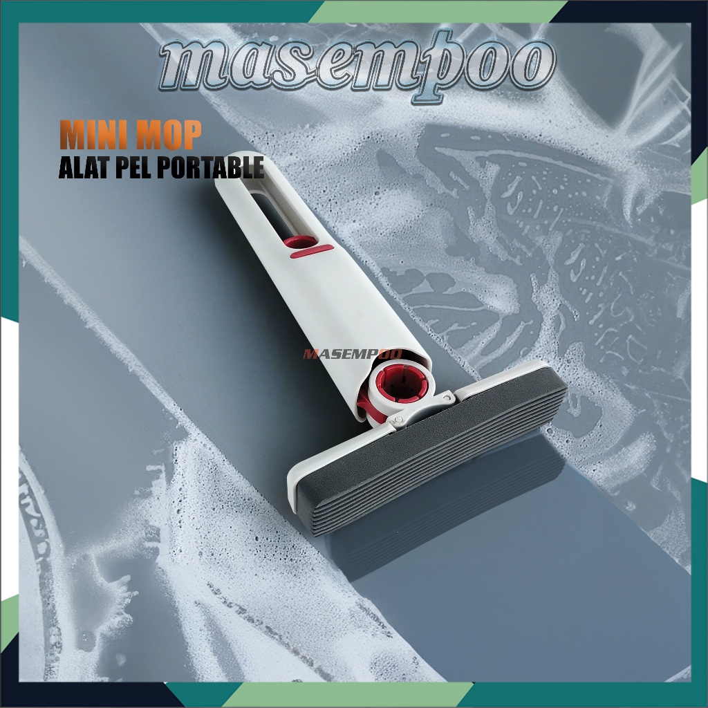 Jual Alat Pel Mini Mop Pembersih Jendela Ruangan Home Car Portable Mini ...