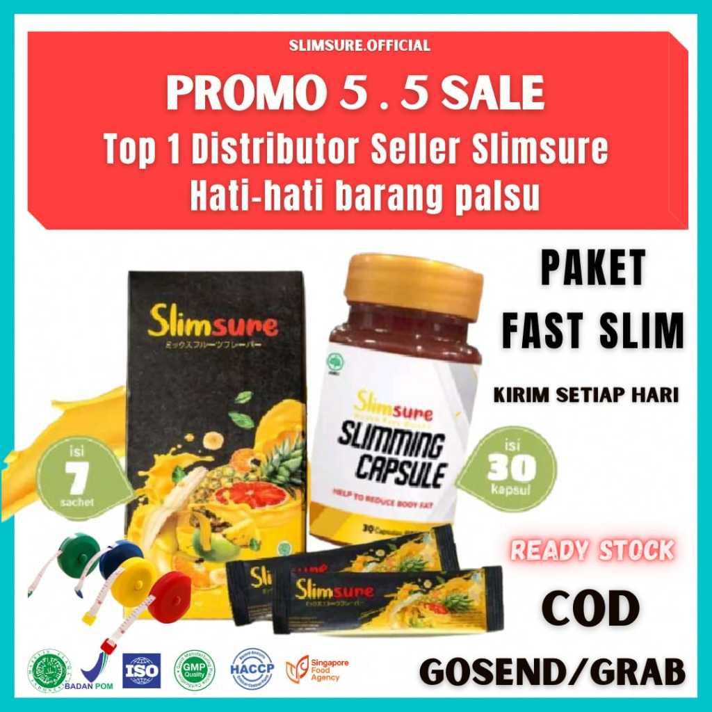 Jual SLIMSURE PAKET FAST SLIM ( pelangsing - penurun berat badan ...