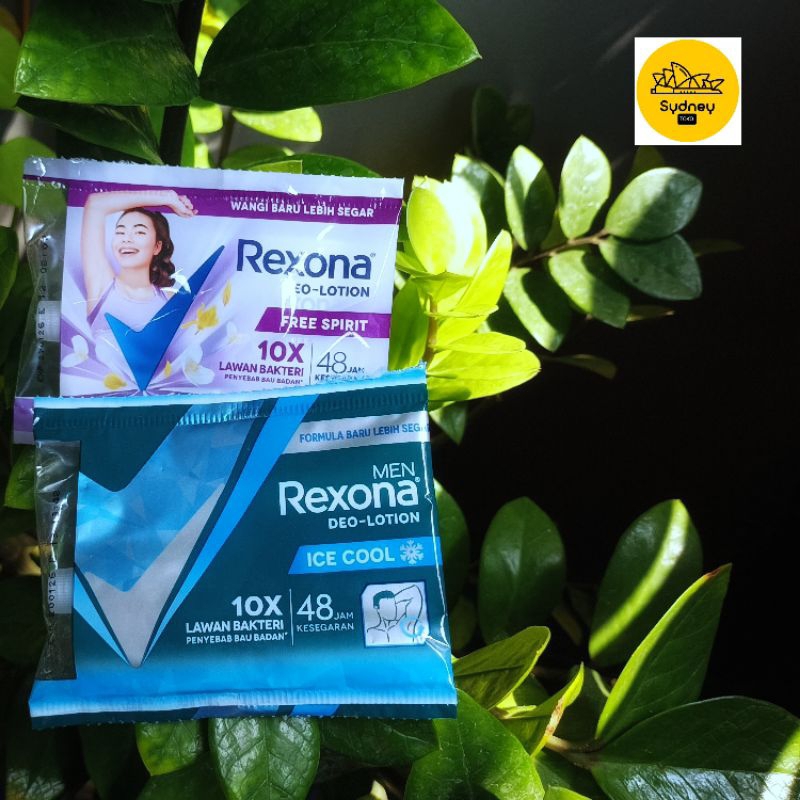 Jual REXONA SACHET KEMASAN BARU DEO LOTION FREE SPIRIT SASET 9GR REXONA ...