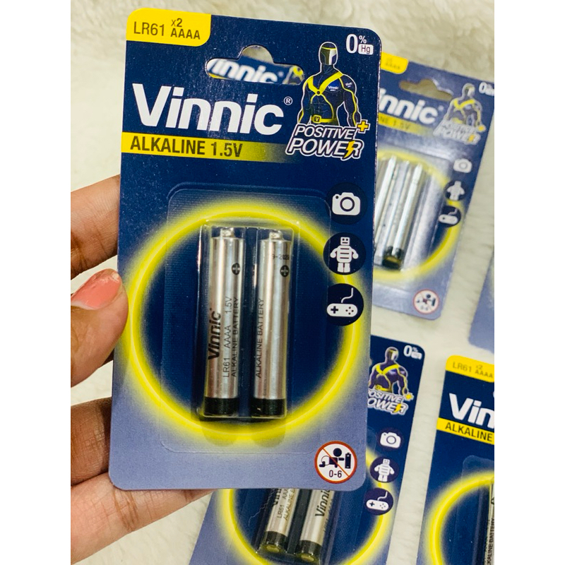 Jual Baterai A4 Battery AAAA merk Vinnic 1 pack isi 2 Batu Baterai ...