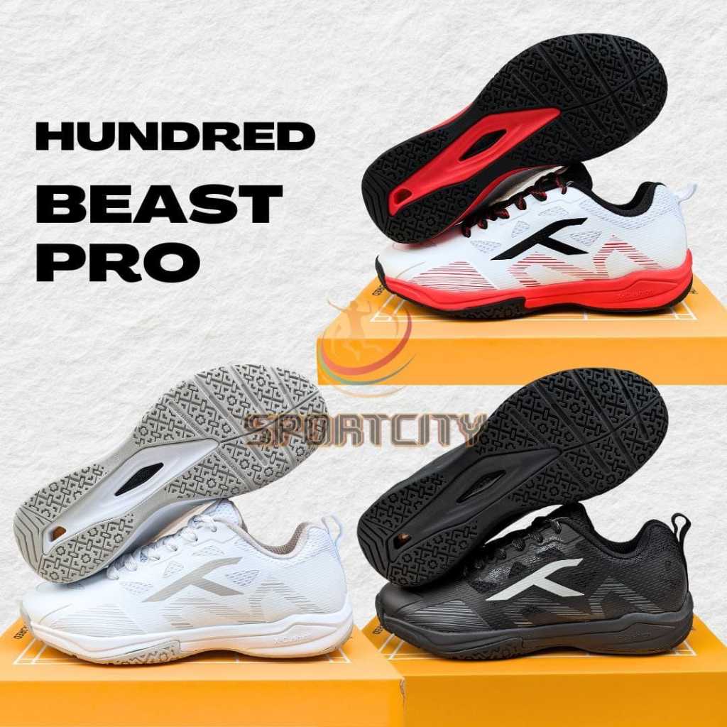 Jual Sepatu Badminton HUNDRED BEAST PRO HNDRD BEAST Hndrd Hdrd Original ...