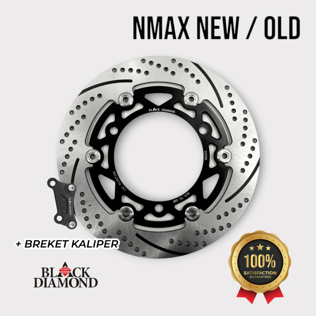 Jual Black Diamond - Disc Brake 260mm Old NMAX New NMAX Connected Floating Twotone Piringan ...