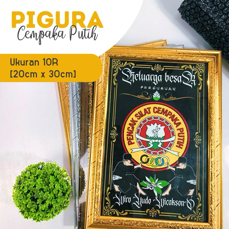 Jual Poster Pigura PSCP Pencak Silat Cempaka Putih Ukuran 10 R | Shopee ...