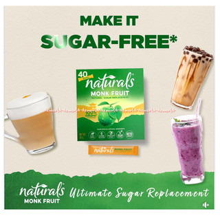 Jual Equal Monk Fruit 60gr 40sticks Ultimate Sugar Replacement Gula Nol ...