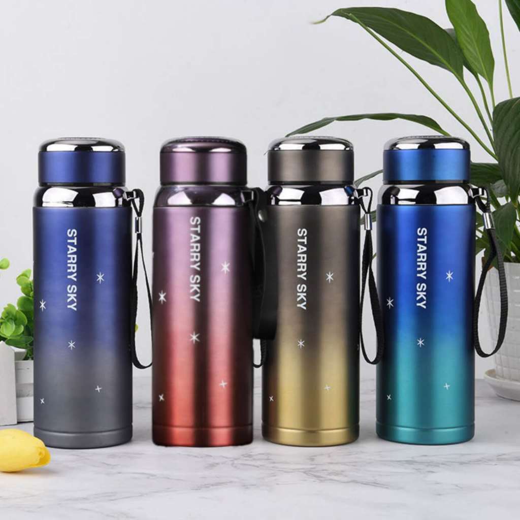 Jual Termos Botol Minum Stainless Steel Starry Sky Gradasi I Termos ...