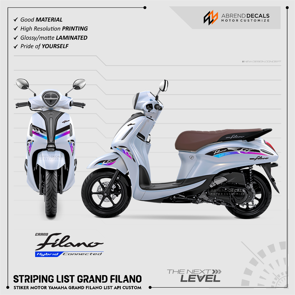 Jual STRIPING LIST GRAND FILANO / STIKER MOTOR YAMAHA FILANO GRAFIS API ...