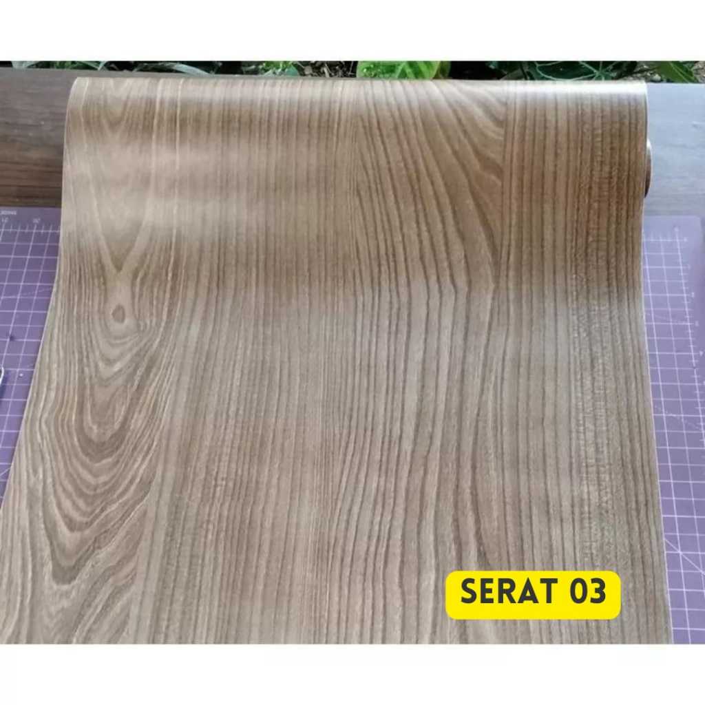 Jual Stiker / Sticker Motif Kayu - Dengan Serat kayu terlihat - ukuran ...