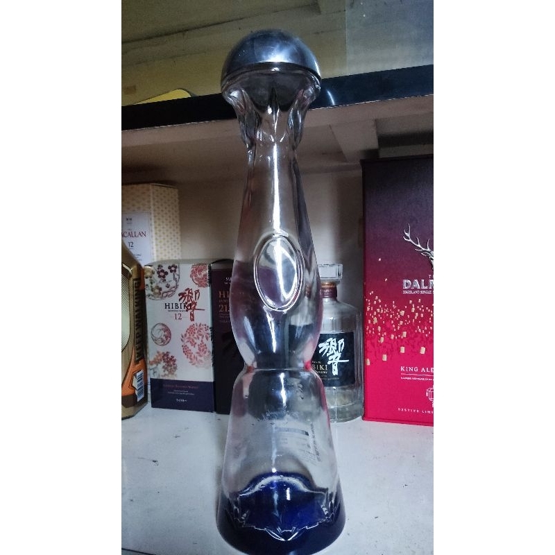 Jual botol bekas minuman keras miras Azul clase 700ml premium rare botol pajangan hiasan antik ...