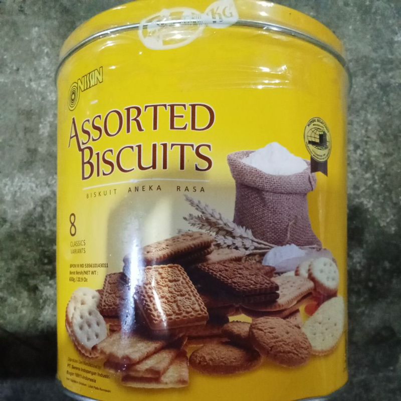 Jual Nissin Assorted Biscuits 8 Aneka rasa 650g | Shopee Indonesia