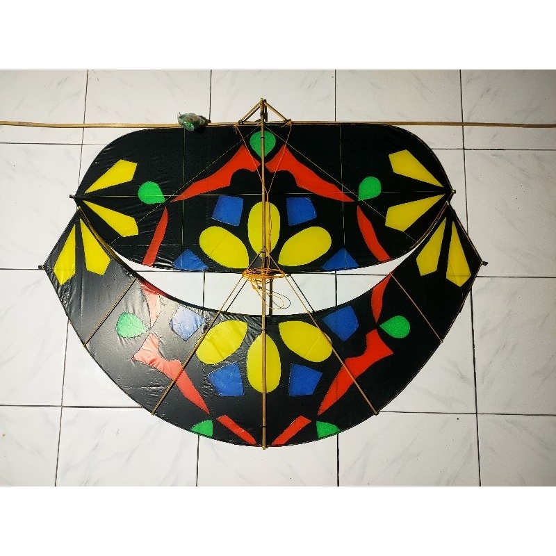 Jual Layangan Pegon ceper 1 meter fullmotif produk pak yusuf | Shopee ...