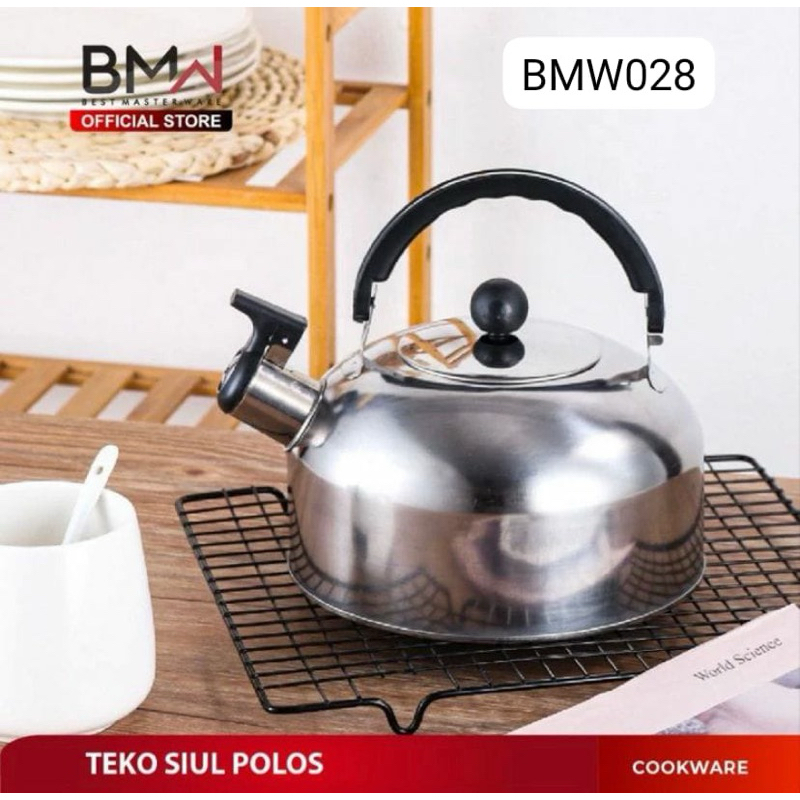 Jual Teko Stainless 3 L / 4 L / 5 L Ceret Bunyi Siul Anti Karat Ceret Bunyi Untuk Masak Air ...