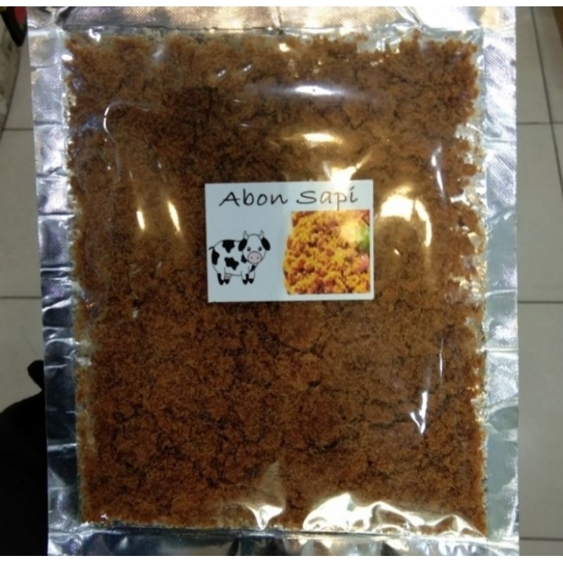 Jual Abon Sapi Asli Khas Pontianak / Beef Floss / Abon Daging Sapi ...