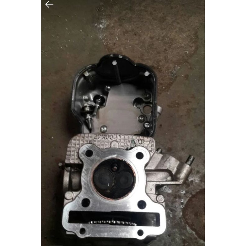 Jual Silinder head mio m3 original isi komplit kecuali tutupnya dan ...