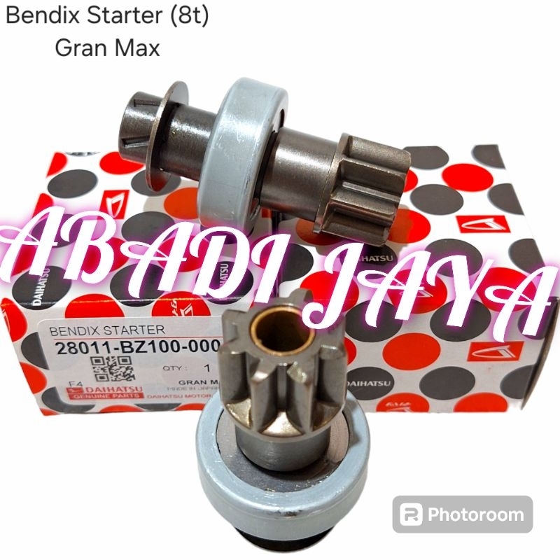 Jual BENDIX BENDIK STATER STARTER DAIHATSU GRAND GRAN MAX GRANMAX LUXIO GIGI 8 ORIGINAL | Shopee ...