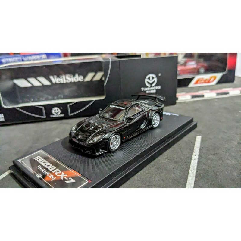 Jual Diecast Time Micro Mazda RX7 RX 7 Veilside Black | Shopee Indonesia