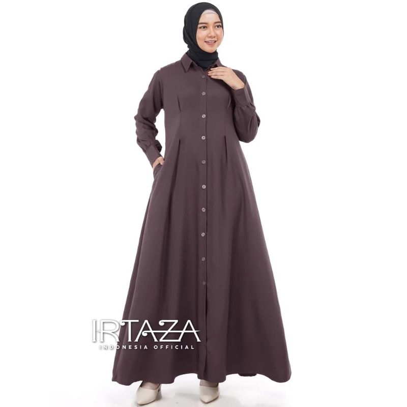 Jual Baju Gamis Muslimah Tartan Terbaru / Gamis Polos / Gamis Kancing ...