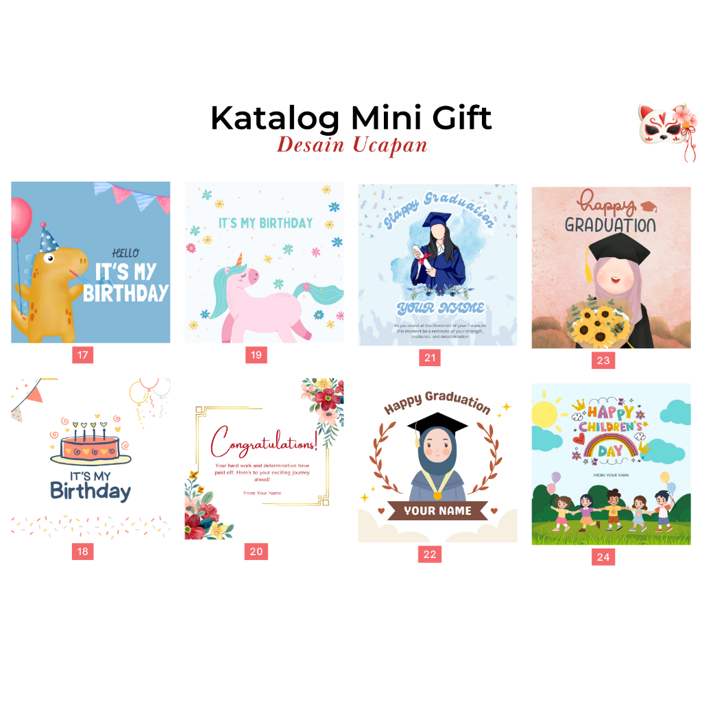 Jual [PRINT KERTAS FOTO] (PART 2) Paket Mini Gift Hampers Kecil Mini ...